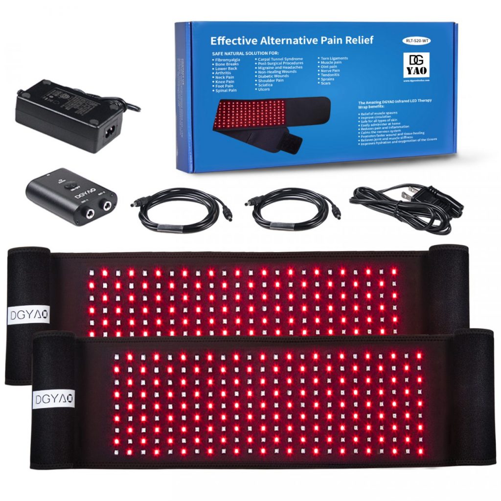 dgyao® Red Infrared Light Therapy Devices Wrap for Back Pain Relief(SMD ...
